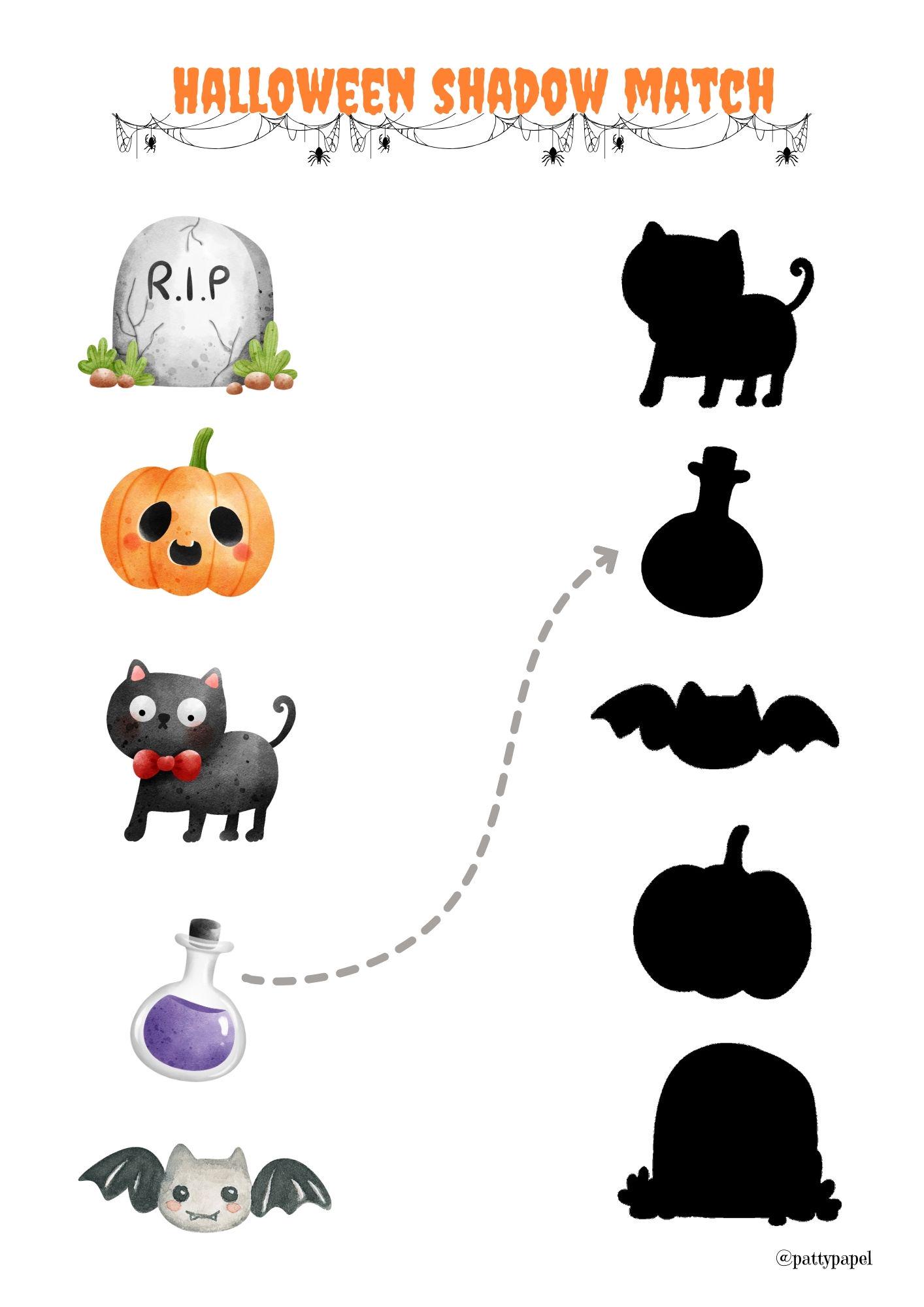 Halloween Activity Book, Math Activity Book, Halloween, Coloring Pages ...