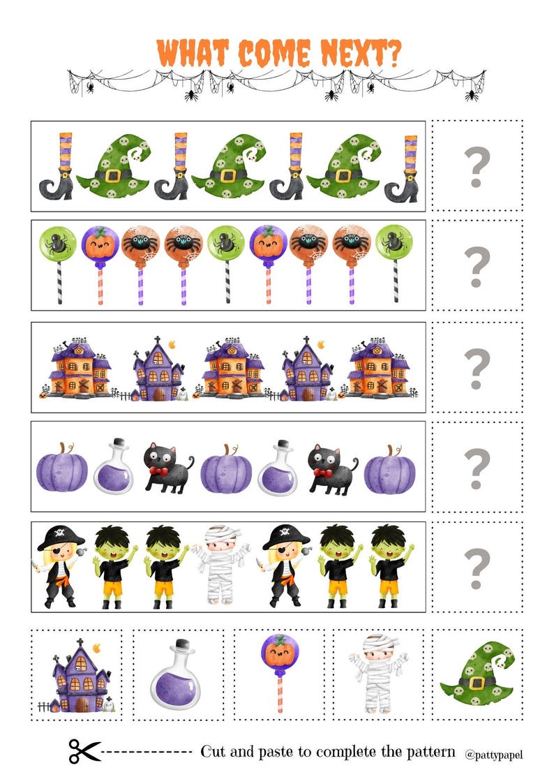 Halloween Activity Book, Math Activity Book, Halloween, Coloring Pages ...