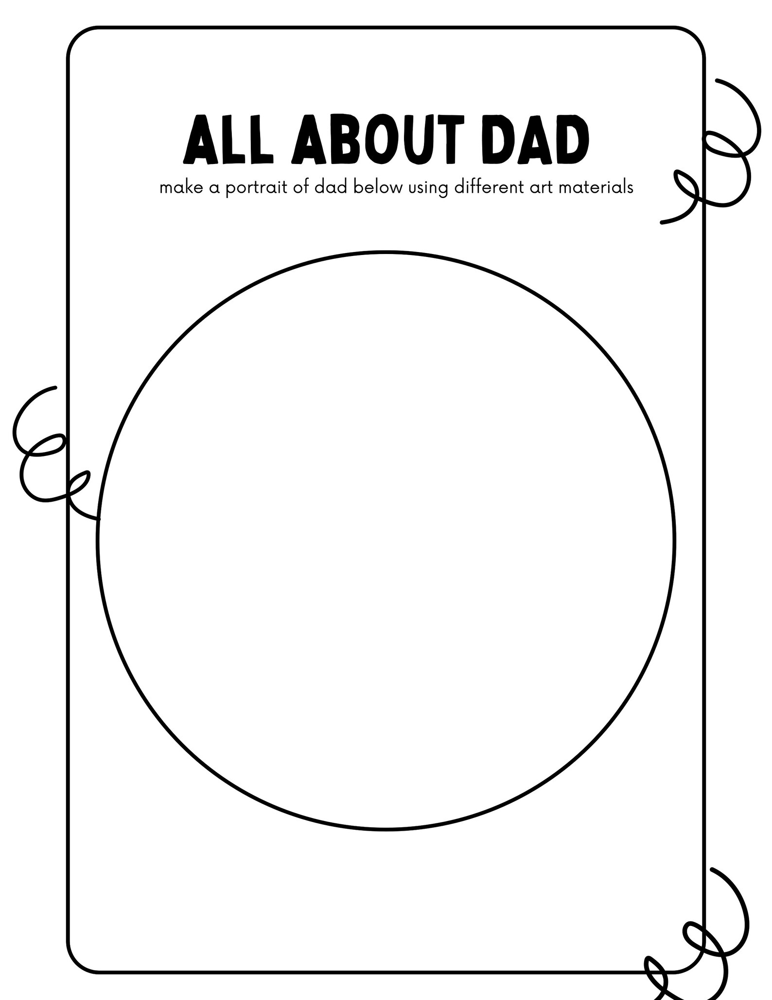 All About Dad! Happy Father's Day - Etsy