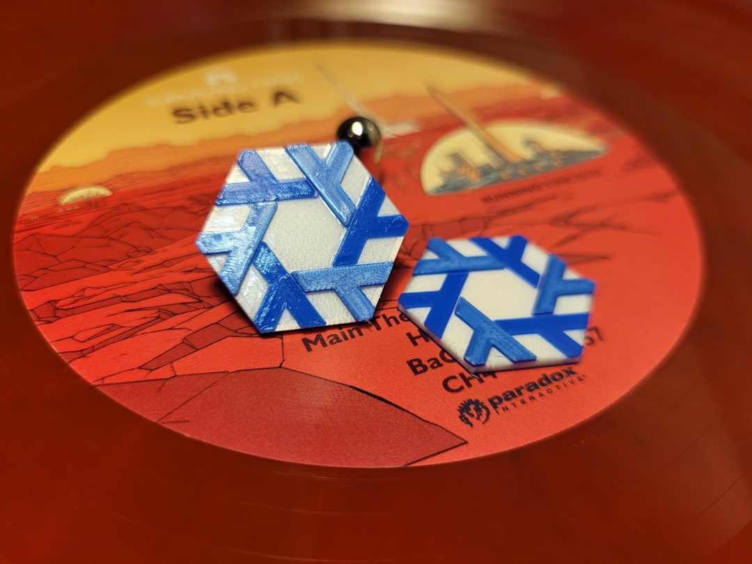 Nixos Flake Pin 3D Printed 25mm, Linux Enthusiast Accessory, Backpack ...