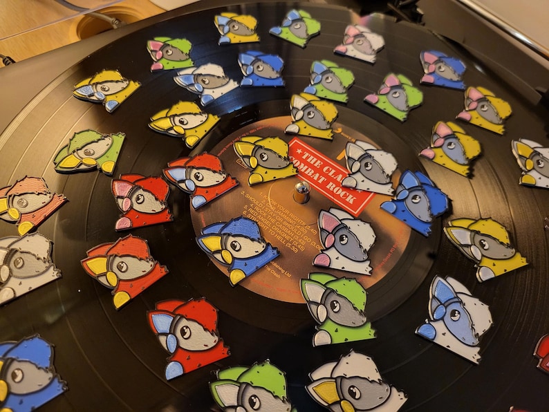 Protogen Plead Pin 3D Printed 35mm, Shiny, Cute Furry Accessory ...