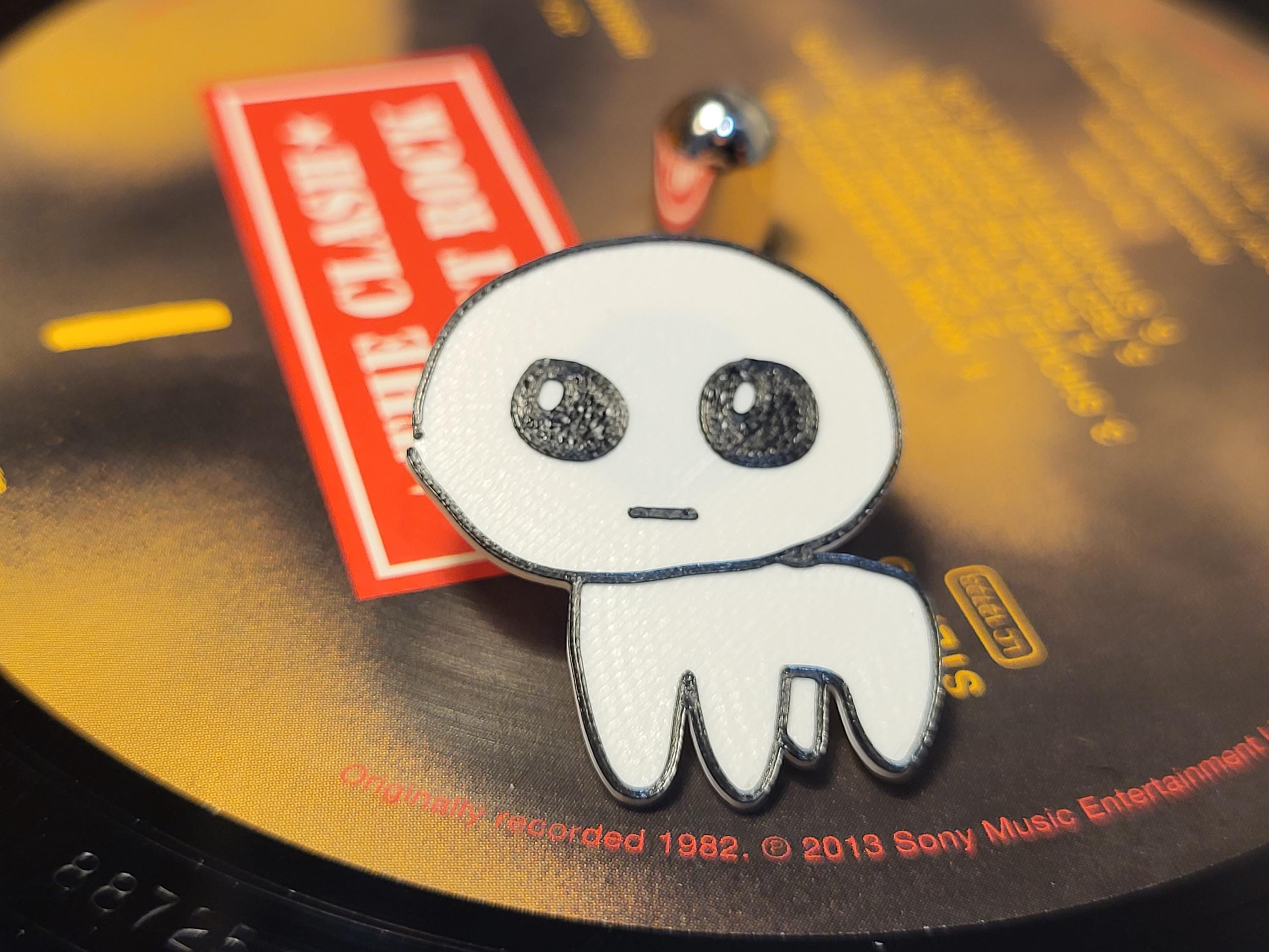 Autism Creature Pin 3D Printed 30mm, Cute Neurodiversity Accessory ...