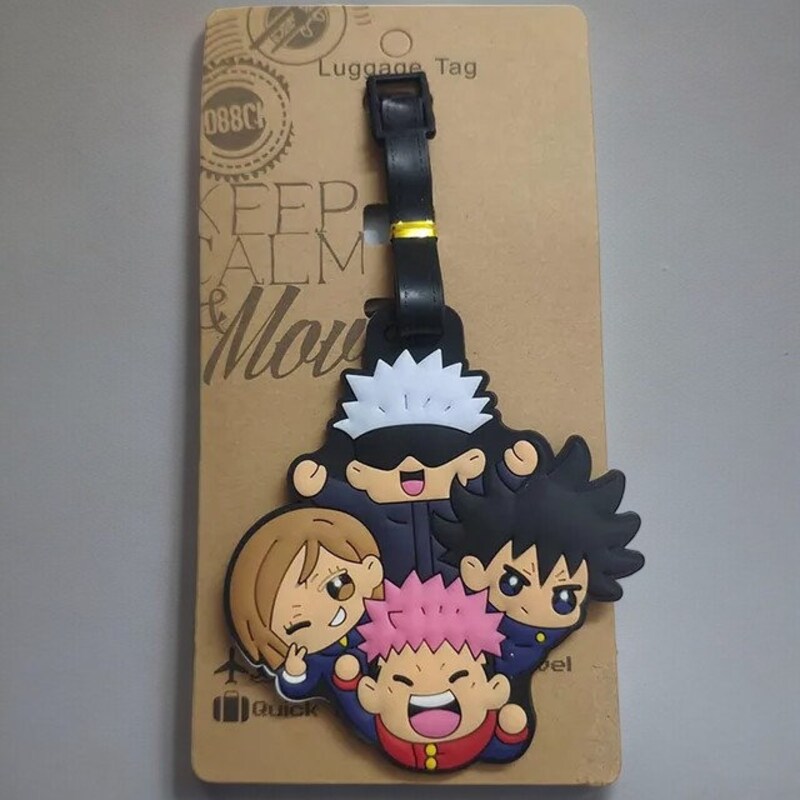 Anime Luggage Tag - Etsy