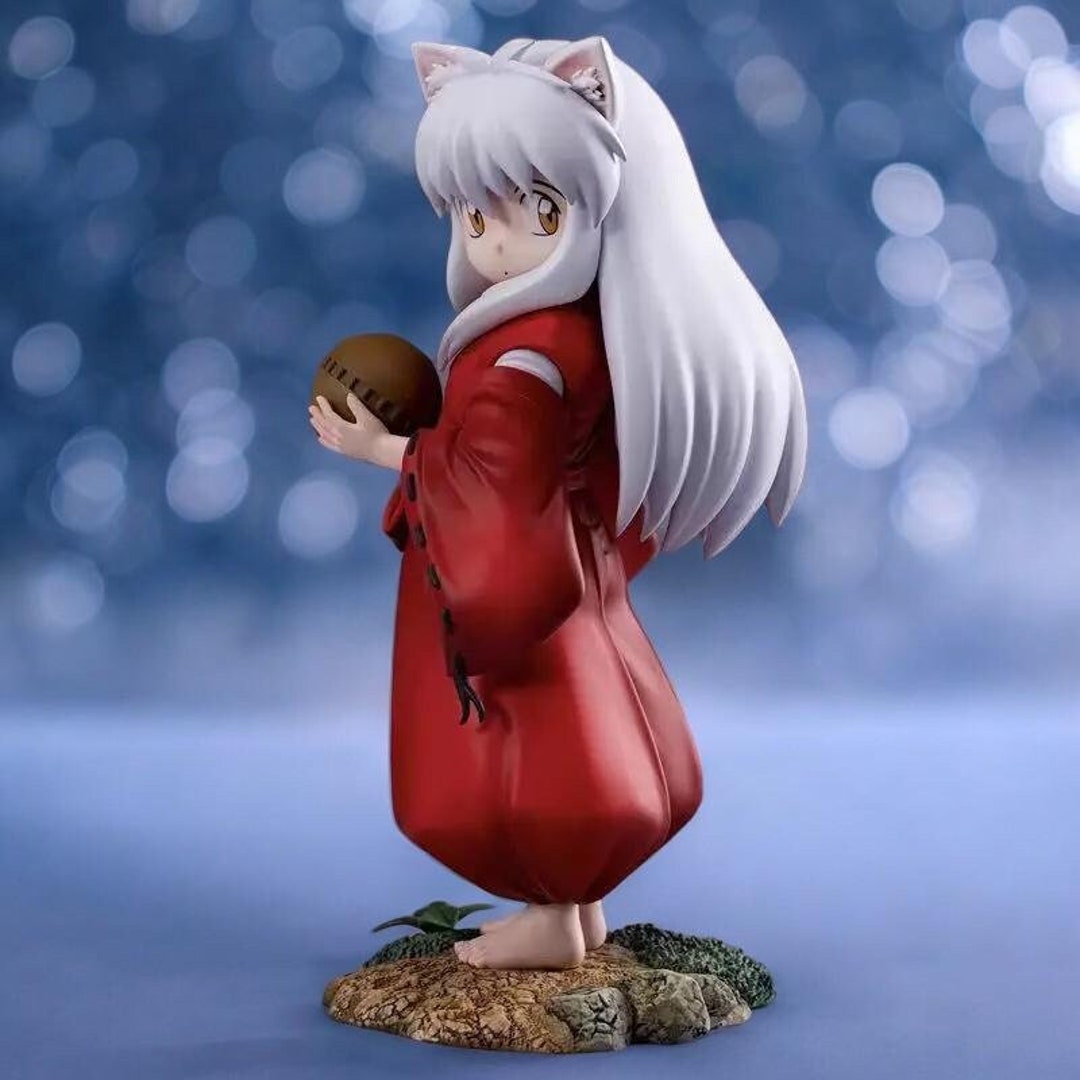 Enchanting Chibi Anime Figure in Red Robe - Etsy