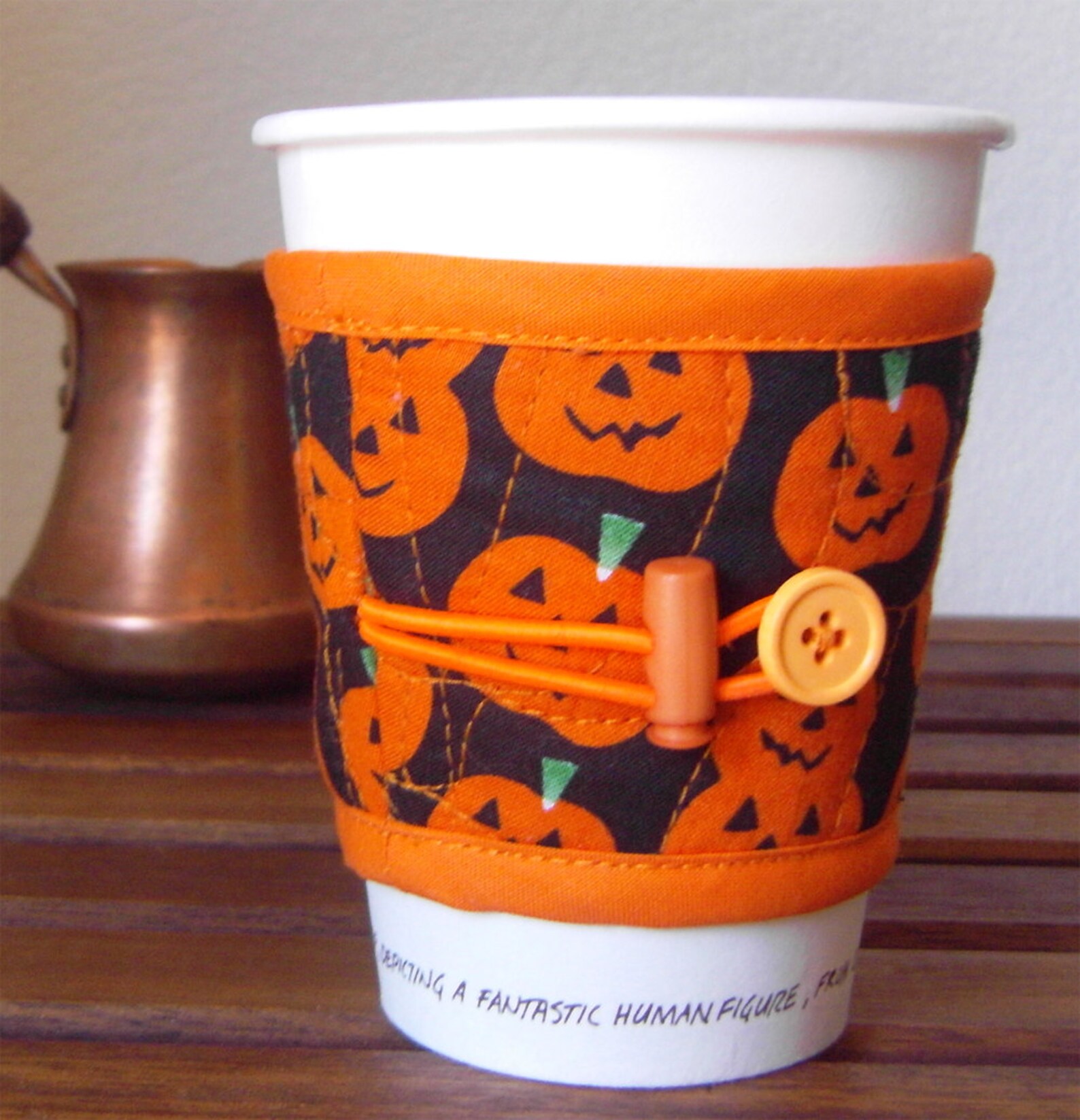 Coffee Cup Cozy Sewing PATTERN Cup Cozy Pattern Coffee Cozy - Etsy