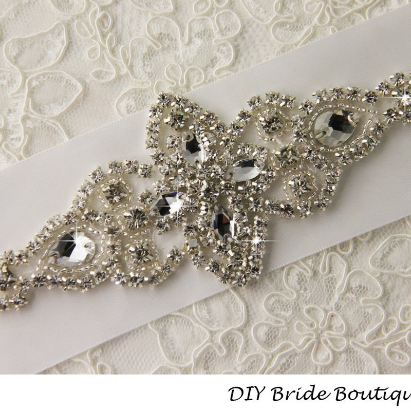 Crystal Rose Applique - Etsy