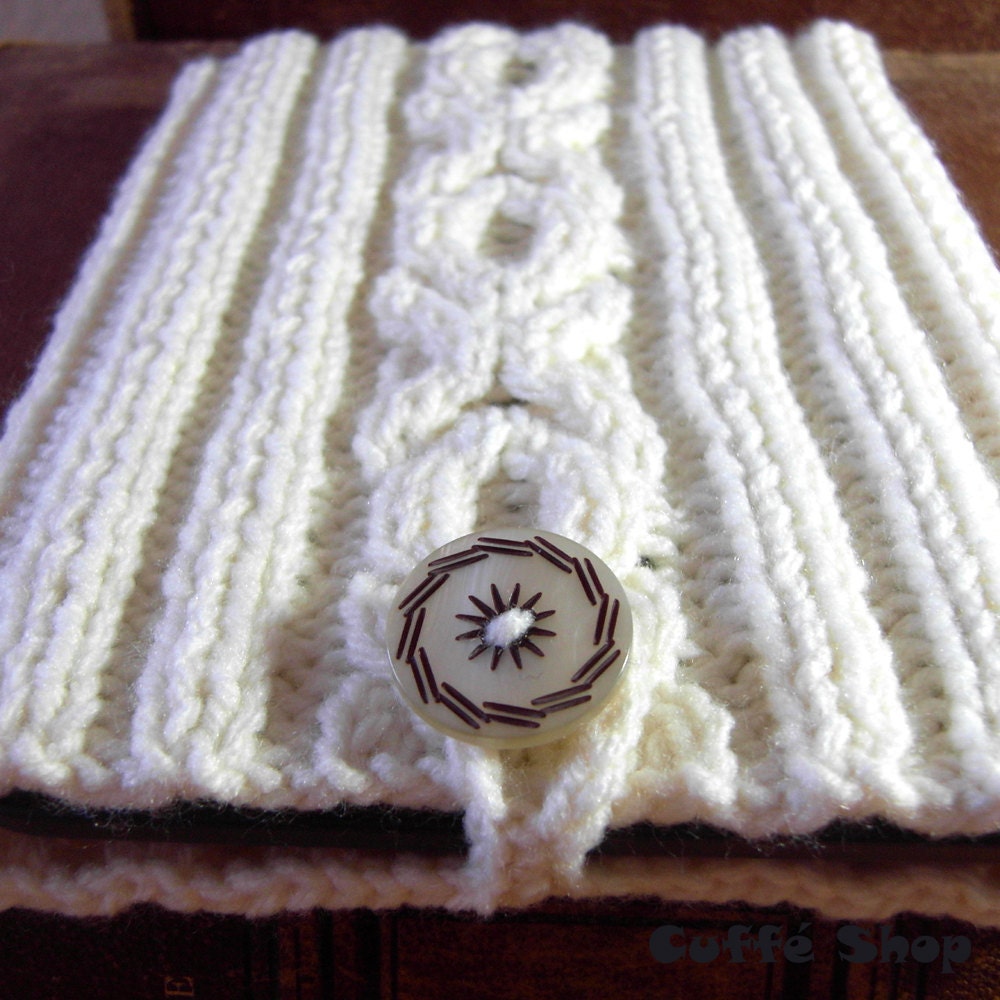 SCI-FI Kindle Sleeve Knitting Pattern Nook Ereader DIY - Etsy