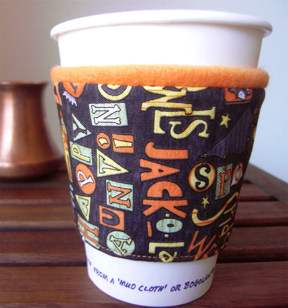 Coffee Cup Cozy Sewing PATTERN Cup Cozy Pattern Coffee Cozy - Etsy