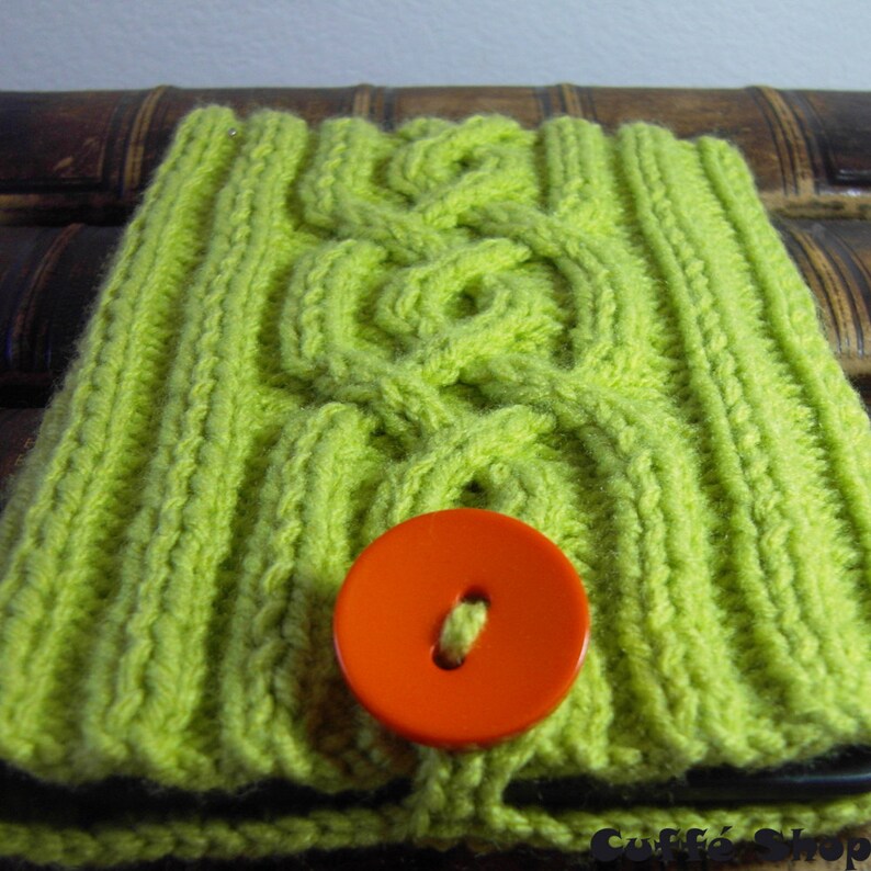 POETRY Kindle Sleeve Knitting Pattern Nook Ereader DIY - Etsy