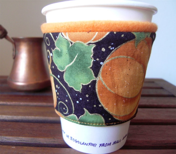 Coffee Cup Cozy Sewing PATTERN Cup Cozy Pattern Coffee Cozy | Etsy