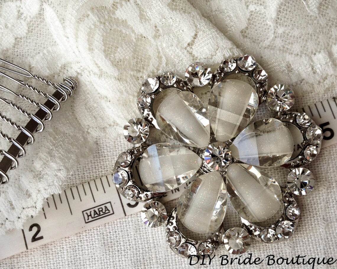 Rhinestone Brooches Wedding Brooches Rhinestone Brooch Bridal - Etsy