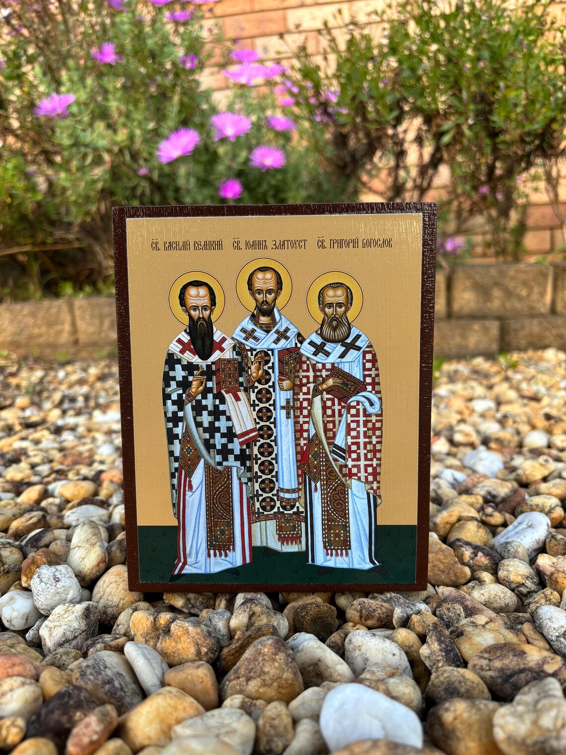 Orthodox Icon of the Three Holy Hierarchs - Etsy