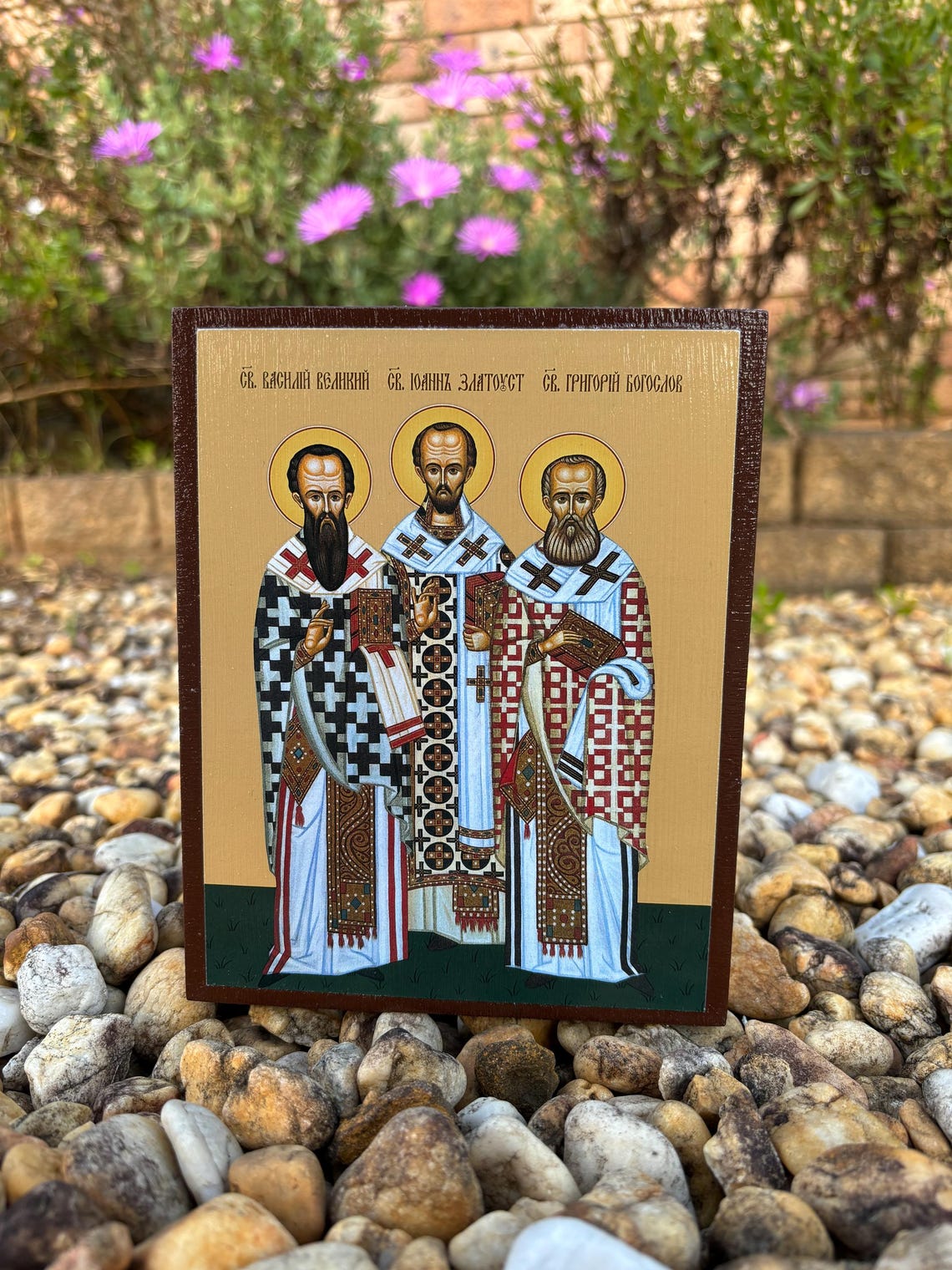Orthodox Icon of the Three Holy Hierarchs - Etsy