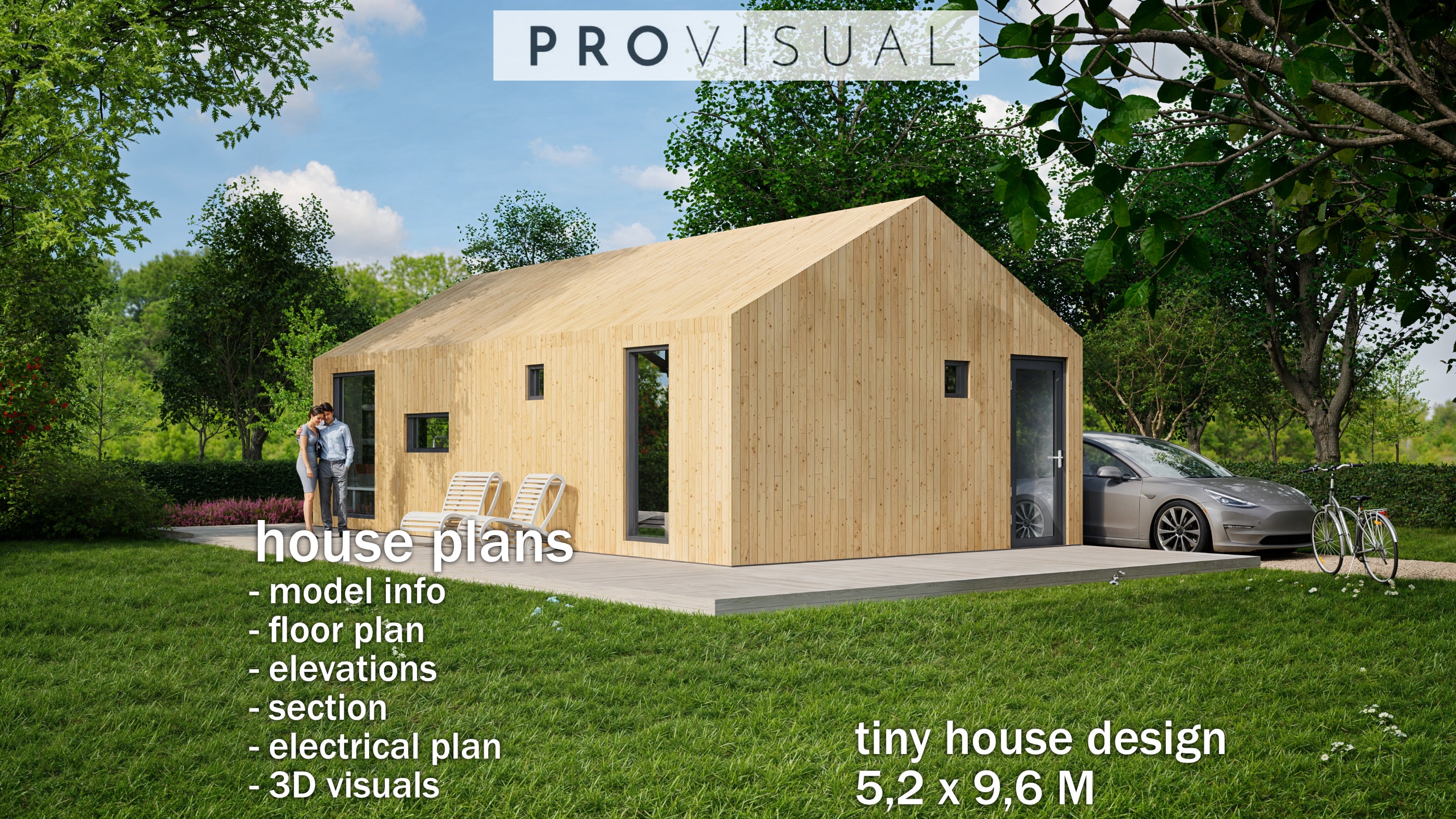 Little Home Tiny House CABIN FLOOR PLANS With Loft, Architectural ...