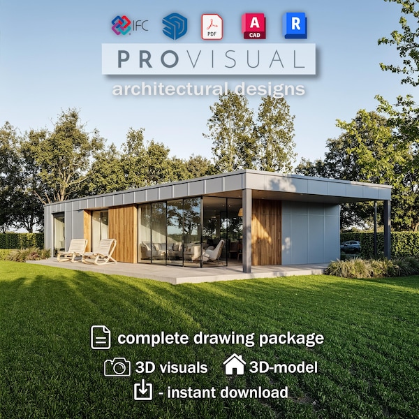 House Plan in Revit - Etsy