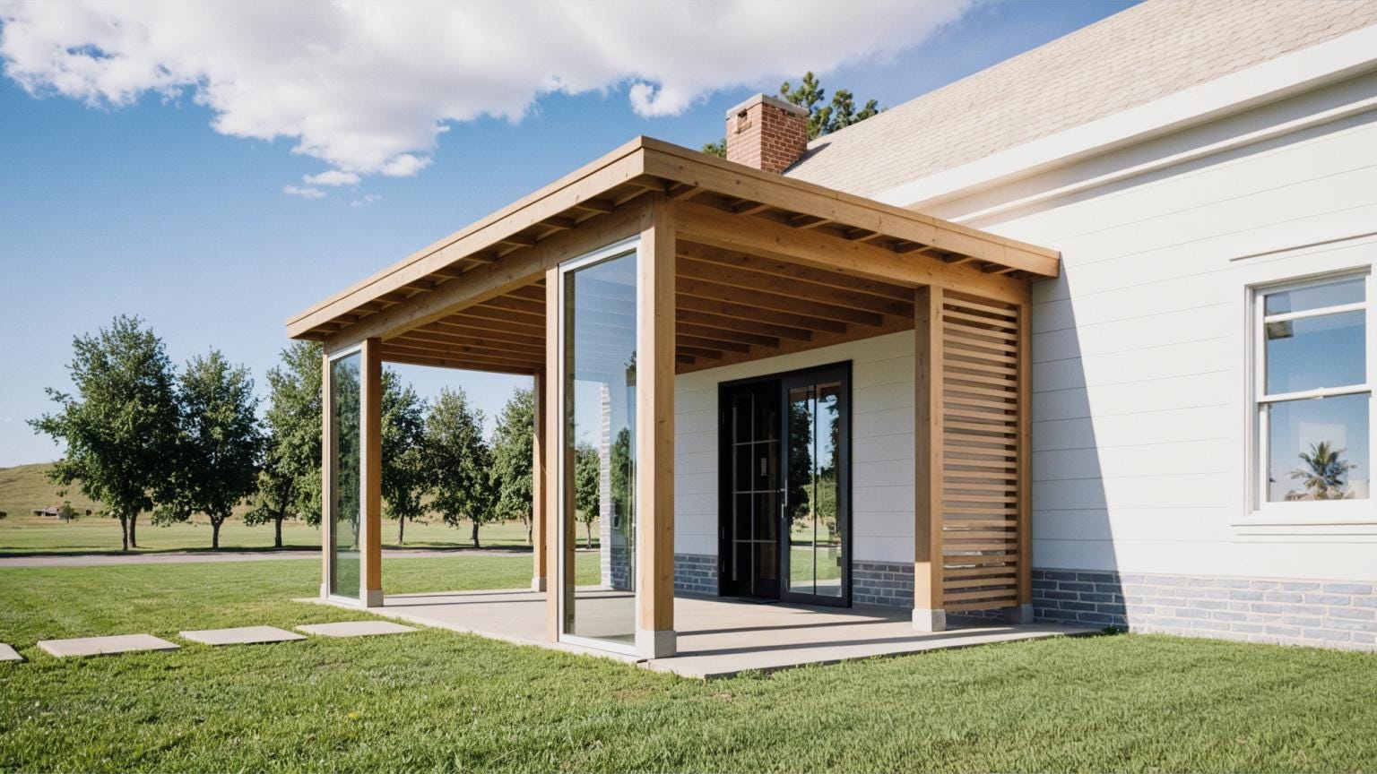 DIY Porch Building Guide | Veranda Floor Plan PDF | Outdoor Home ...