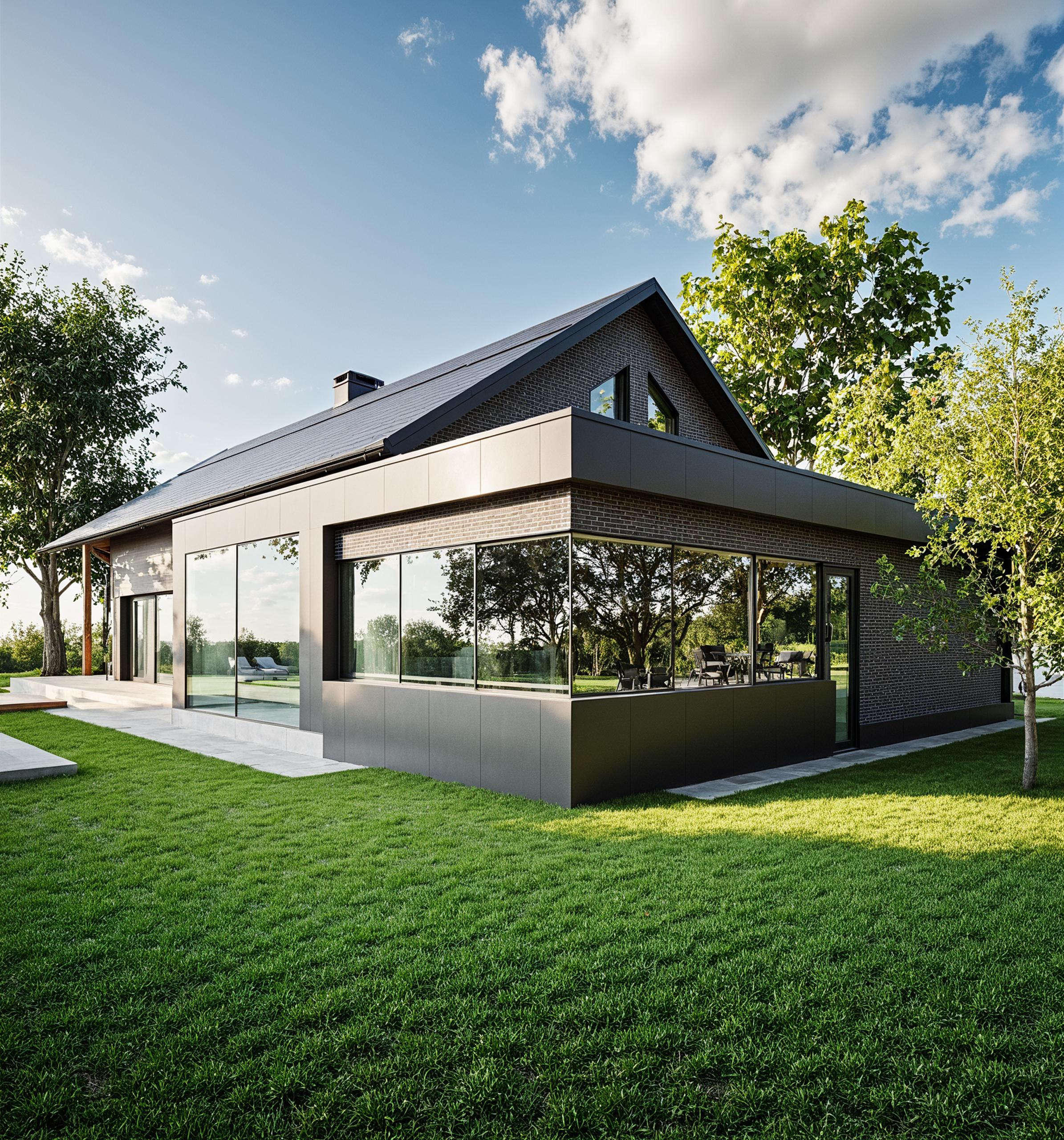 Modern Villa House Plan – 4 Bedroom, 2 Story Home, 210 M2 (2260 Sq Ft ...