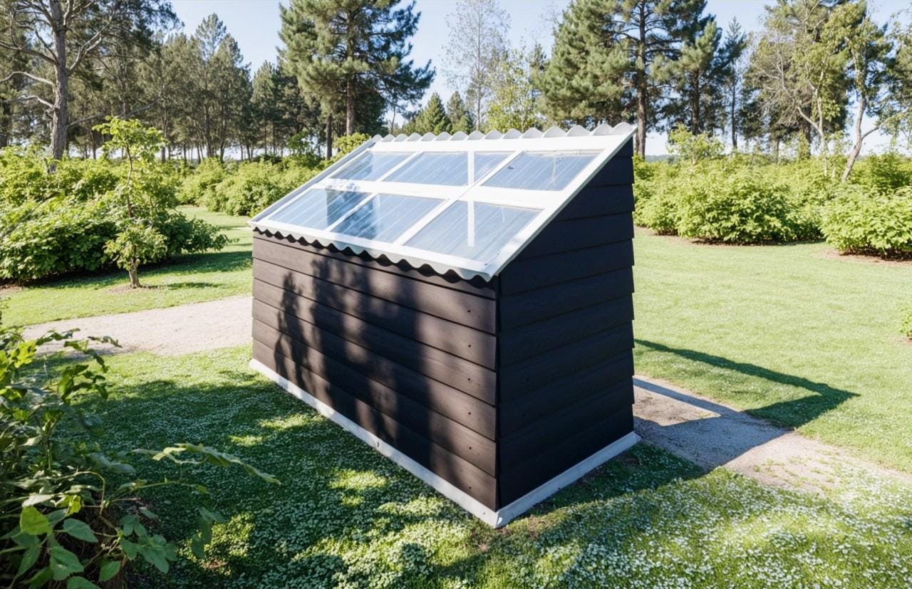 DIY Firewood Shed Plans – Small Backyard Log Storage Shed – Printable ...