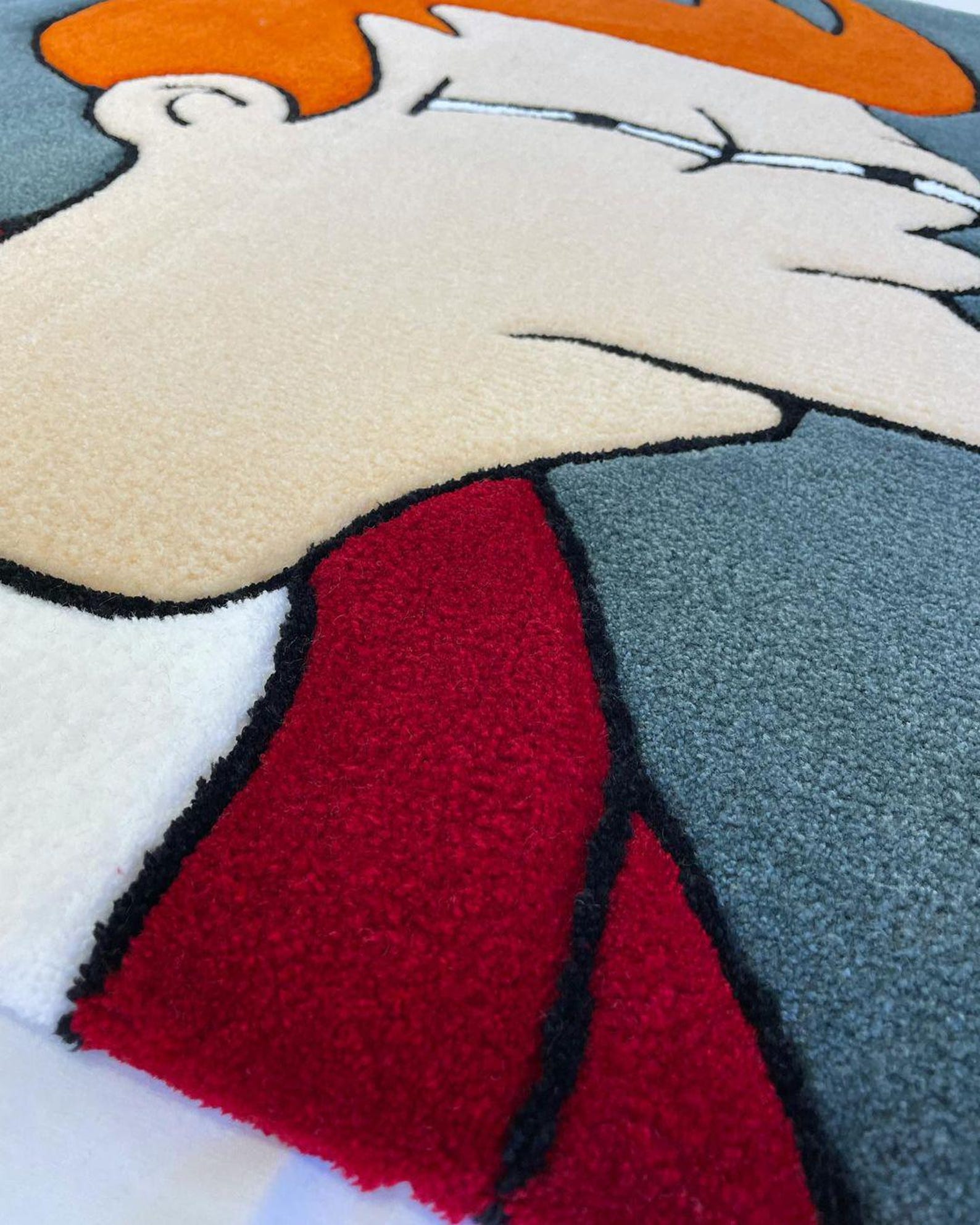 Philip J. Fry Tufting Rug Futuristic Home Decor Unique Design Geeky ...