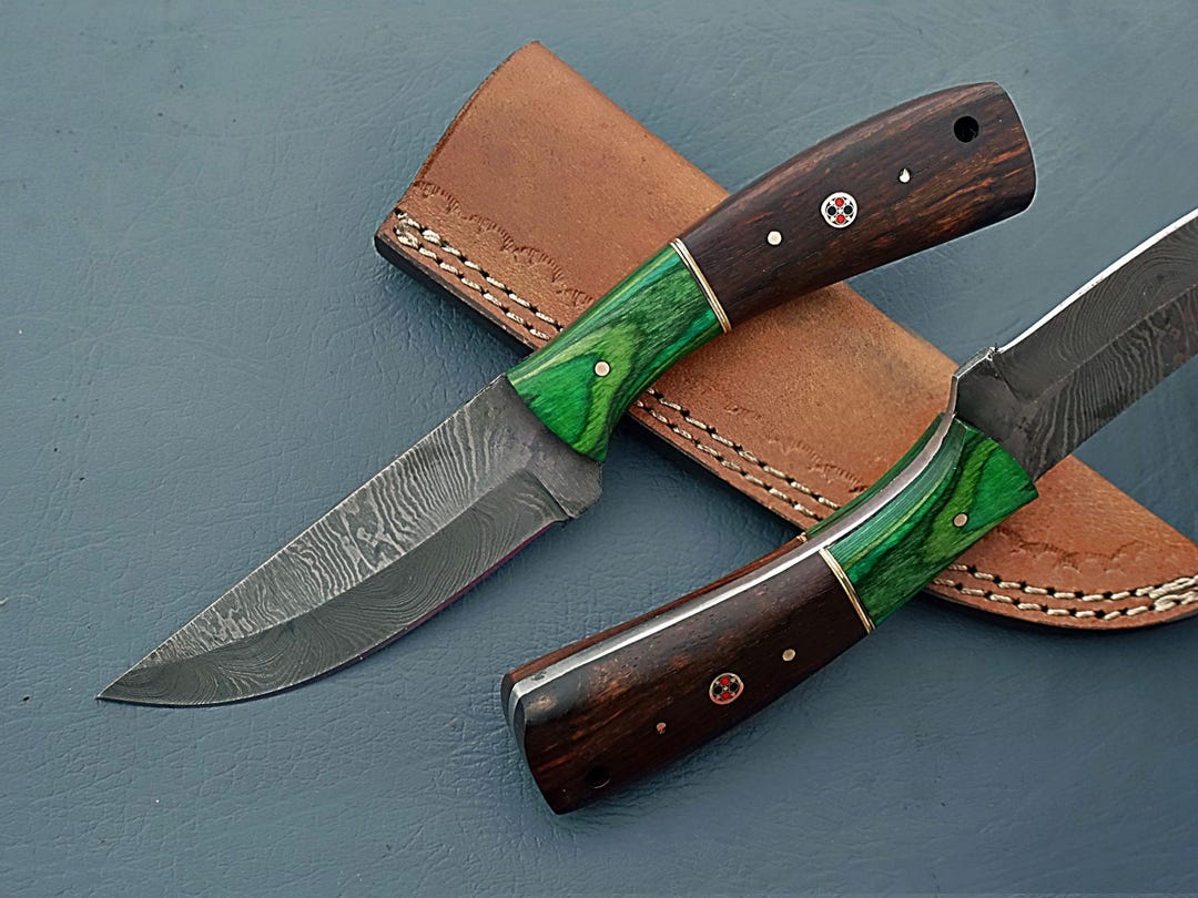 Handmade Hunting Knife Forged Knife Damascus Steel Knife Camping Knife ...