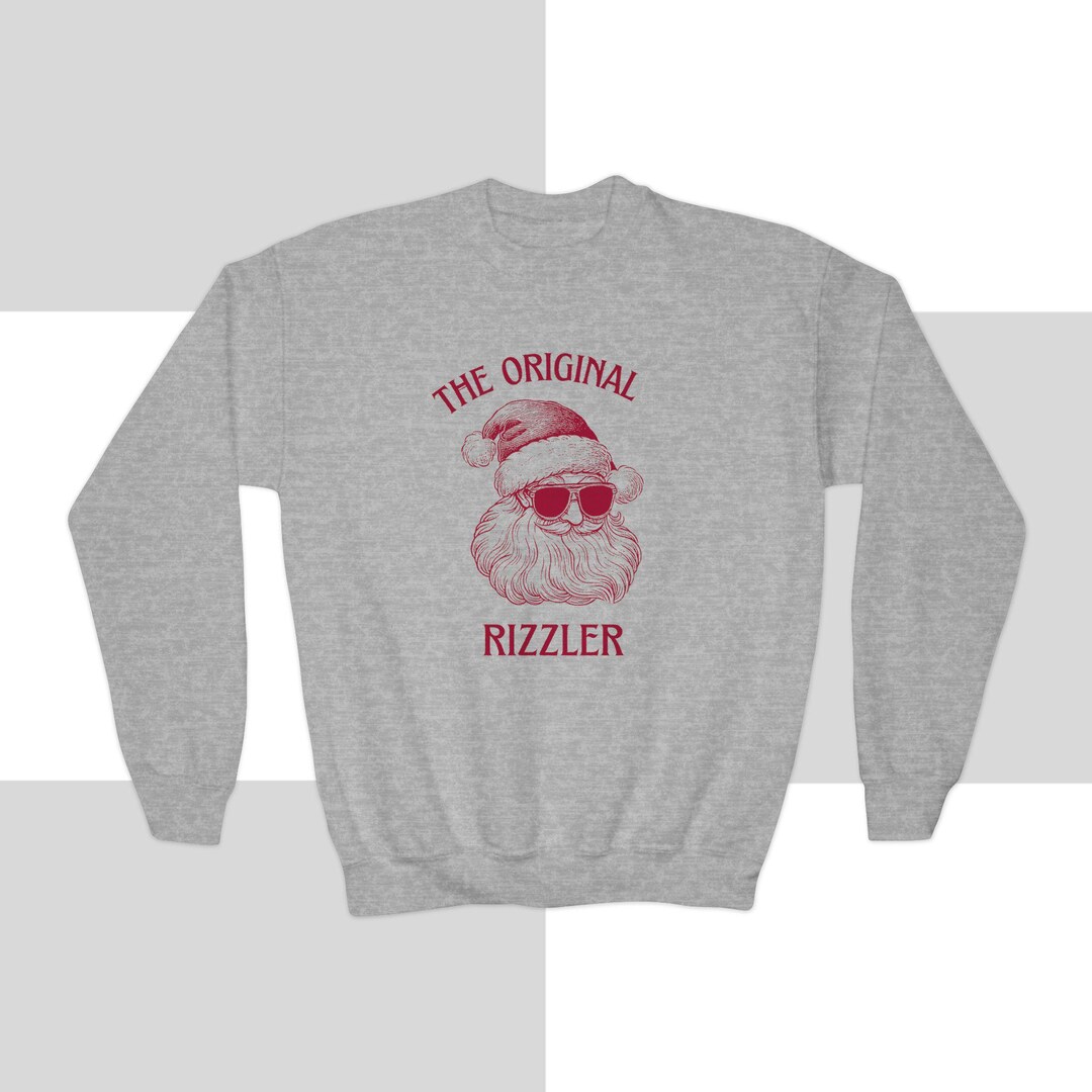 The Original Rizzler Santa Claus Tee, Rizz the Season Shirt, Funny ...