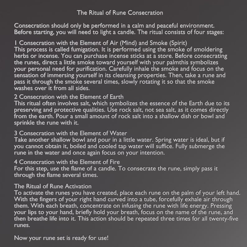 Elder Futhark Runes (24+1) STL Files for 3d Printing - Etsy