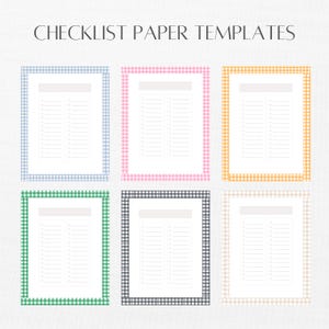 Goodnotes Gingham & Notability Templates Digital Notecovers for Digital ...