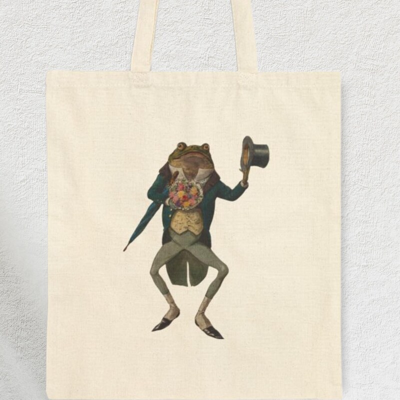 Gentleman Frog - Etsy