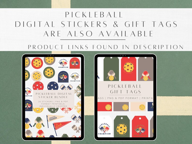 Court Diagram Pickleball PDF, PNG Paper Bundle - Etsy