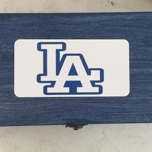 Dodgers Custom Dominoes With Custom Box - Etsy