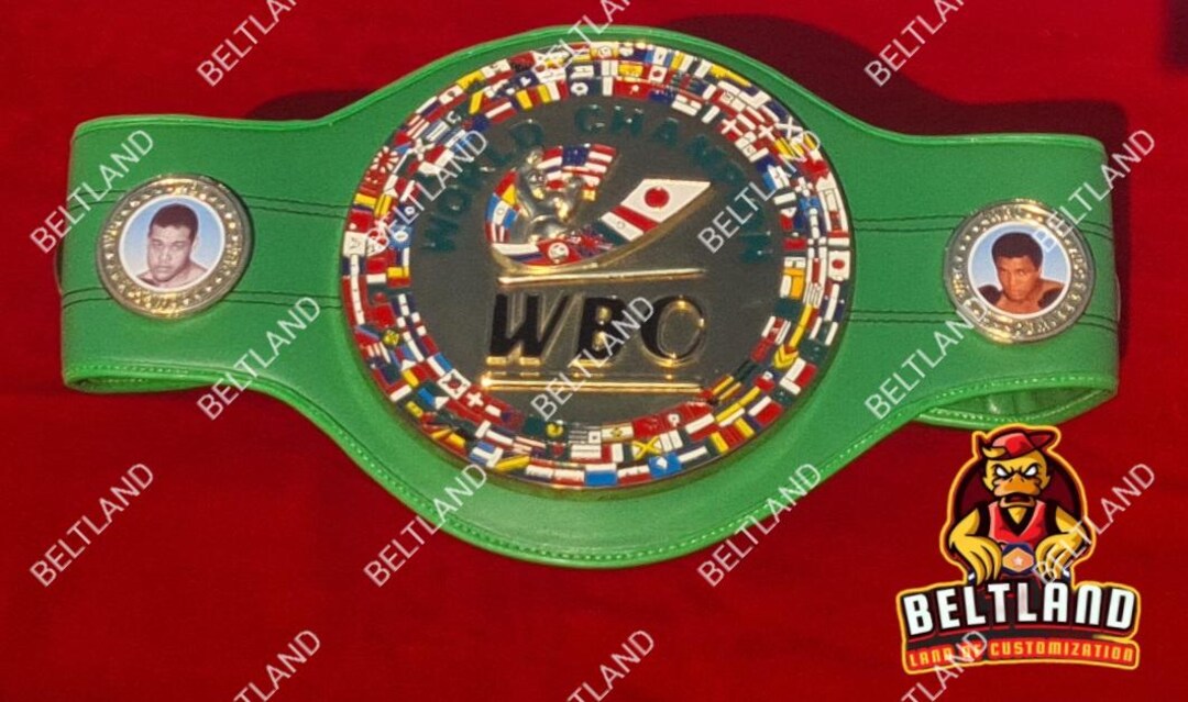 WBC World Boxing Championship Belt Adult Size Premium Replica in Zinc ...