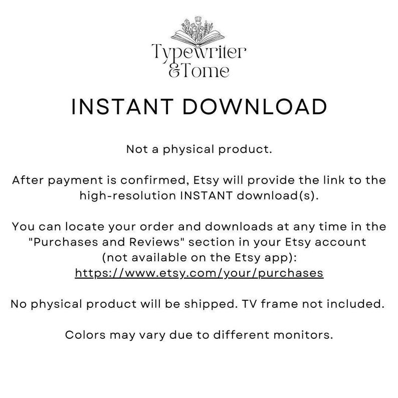Magical Fairy Light Forest Frame TV Art Instant Digital Download ...