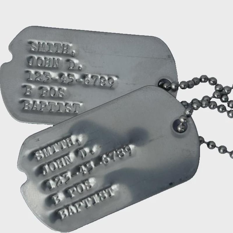 Dog Tags Notches - Etsy