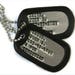 Real Embossed 2 Hole Military Dog Tag Made Just 4 You Personalized ...