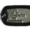 Real Debossed Military Dog Tags Dogtags Custom Personalized Made in USA ...