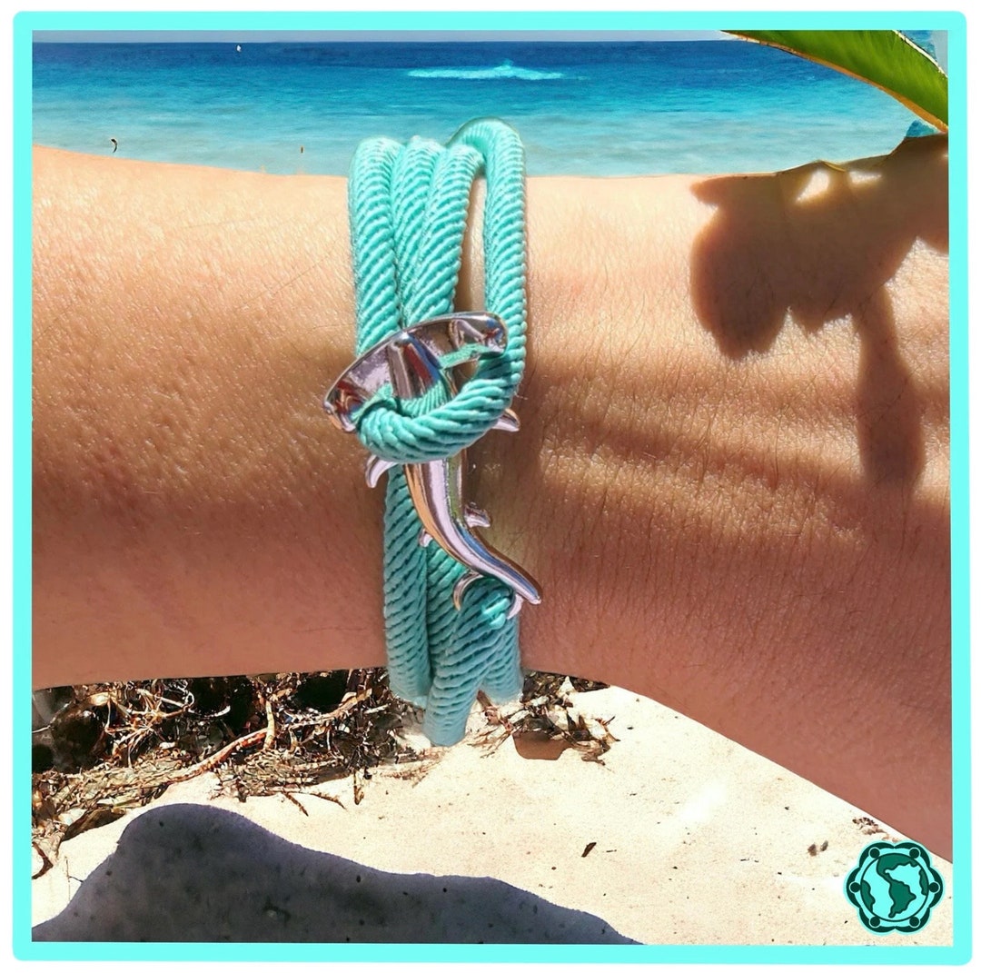 Hammerhead Shark Rope Bracelets ~ Profits Donated to Save Injured Sea ...
