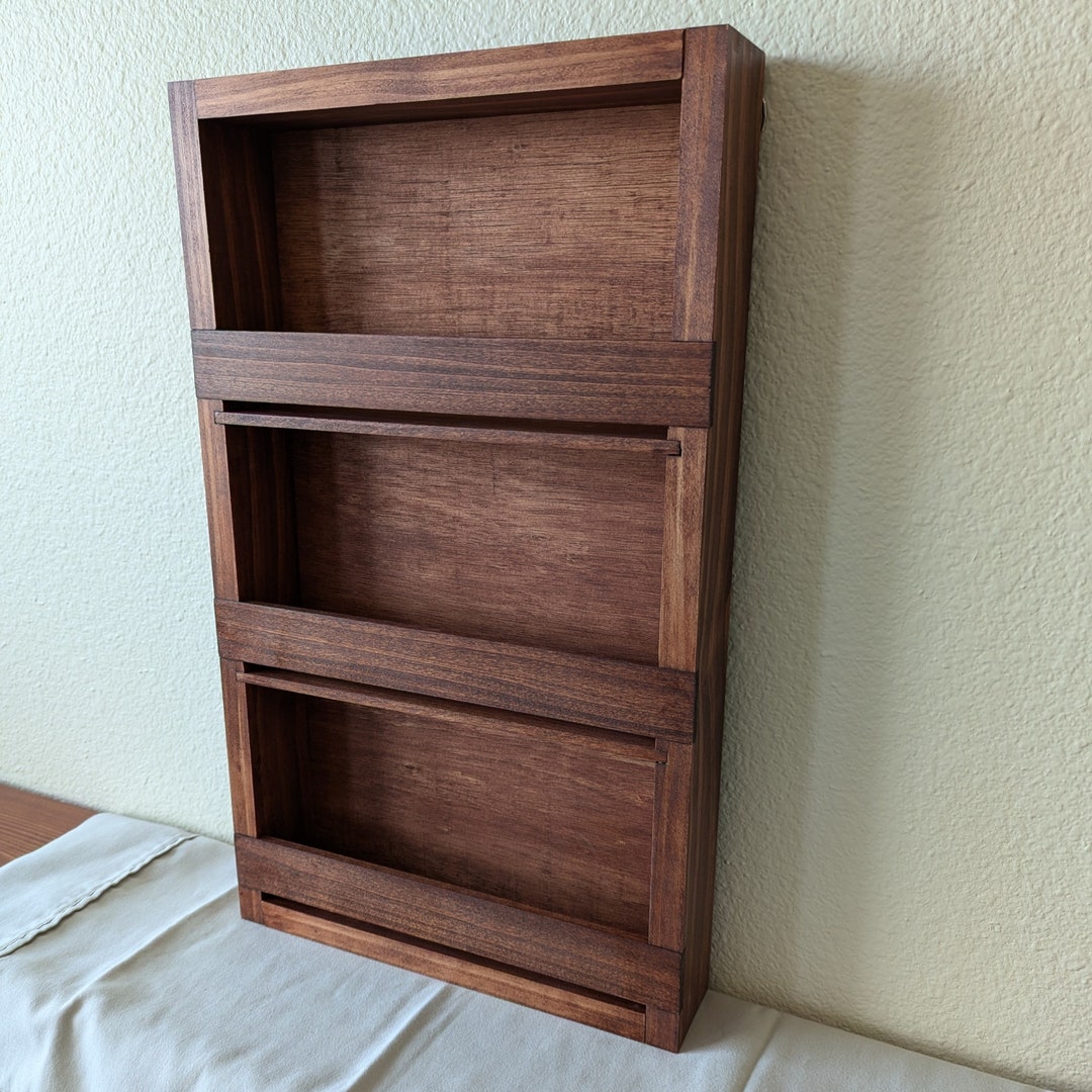 Custom Spice Rack, Handmade, Solid Wood, Kitchen Storage Shelf - Etsy