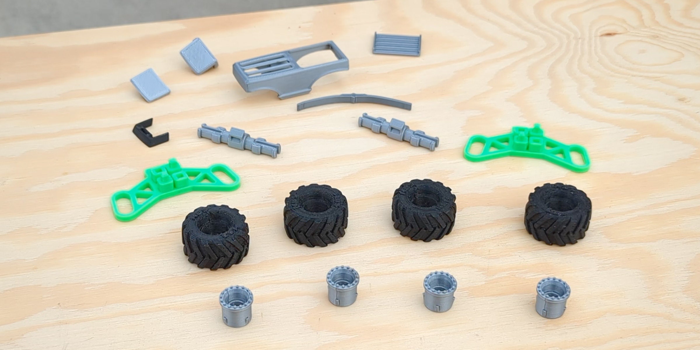 Monster Truck, STL File for 3D Printing, STL Files for Printing ...