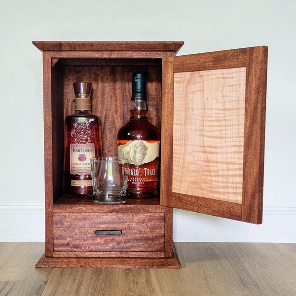 Whiskey Cabinet - Etsy