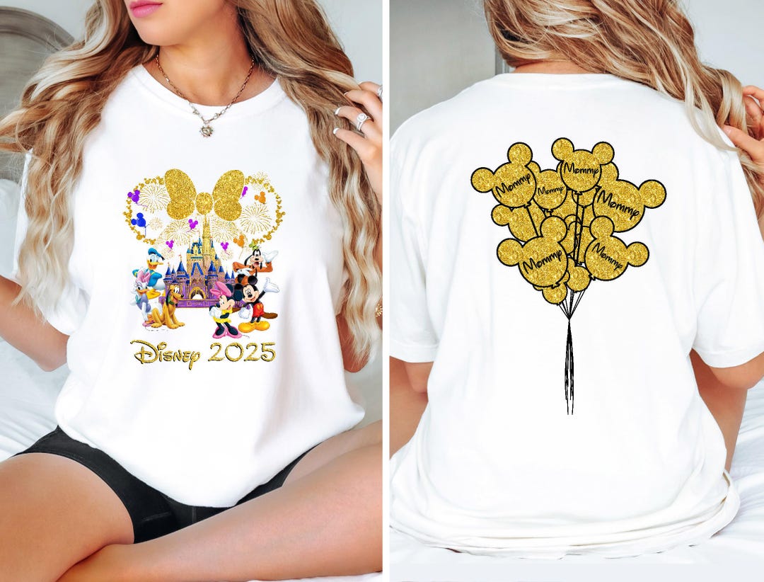 Custom Disney Balloon 2025 Shirts, Disney Family Trip Shirts, Disney Family Matching Shirts ...