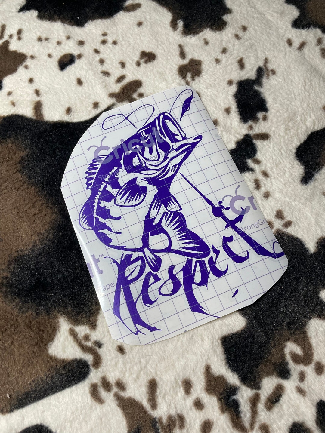 Bass Respect Decal - Etsy