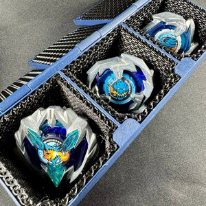 Beyblade X 3D Printed 3on3 'classic' Deck Case Customized Build - Etsy