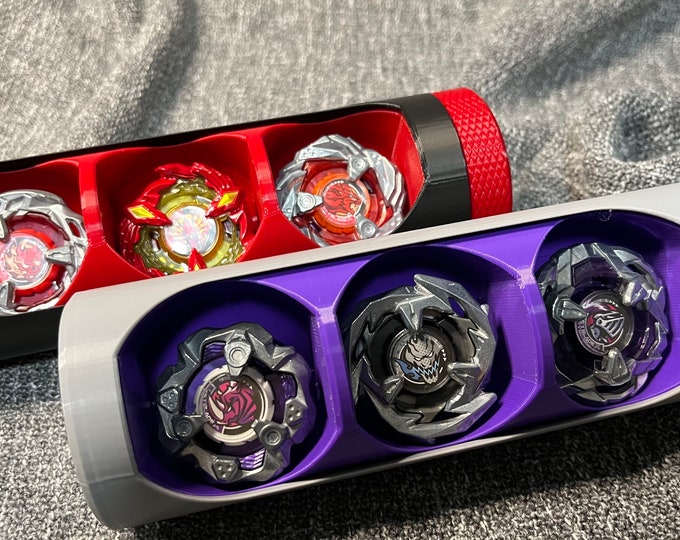 Beyblade X 3D Printed 3on3 'spinner' Deck Case - Multi Nanairo Custom ...