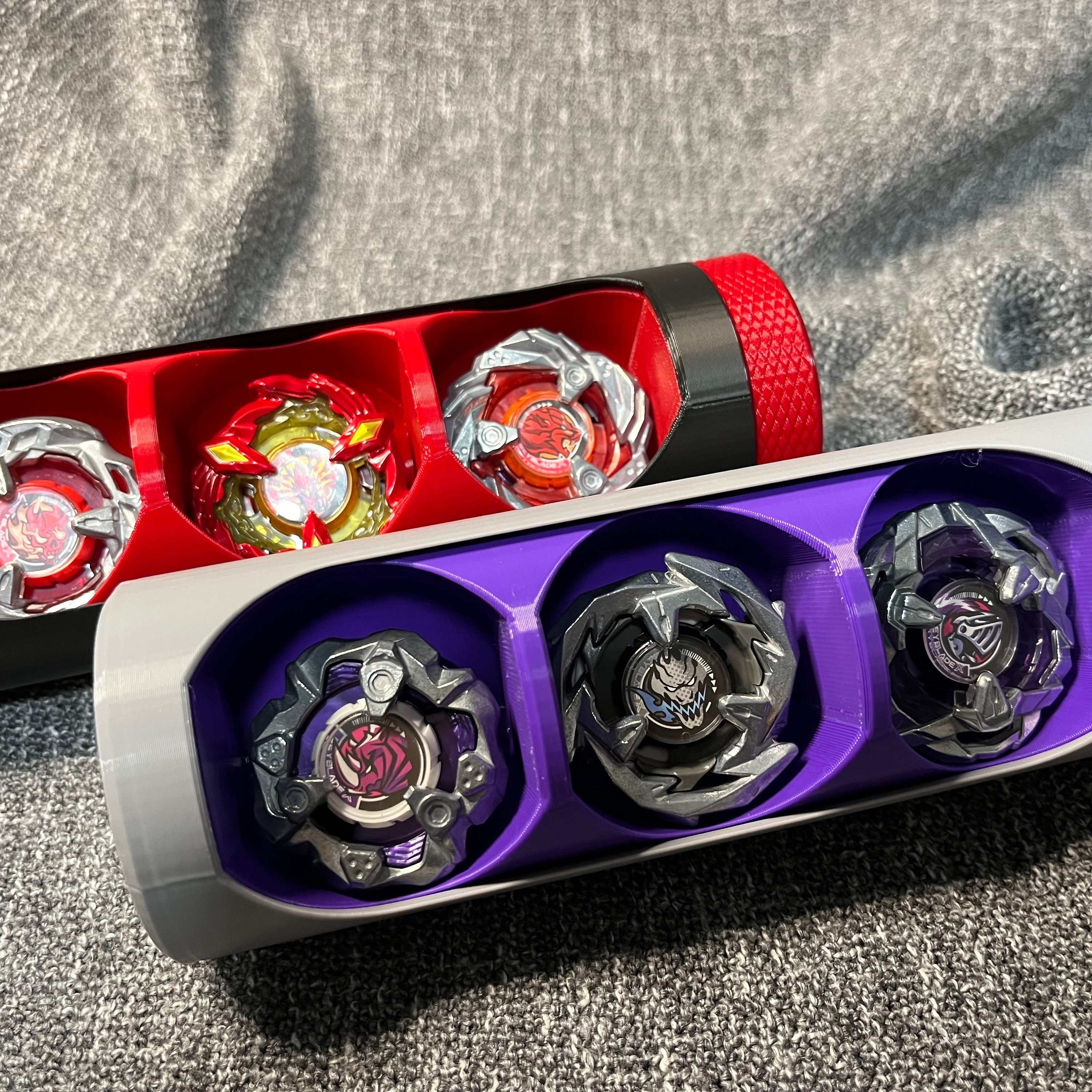 Beyblade X 3D Printed 3on3 'spinner' Deck Case Customized Build - Etsy ...
