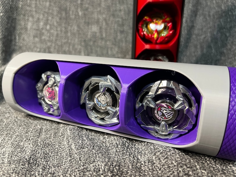 Beyblade X 3D Printed 3on3 'spinner' Deck Case Customized Build - Etsy