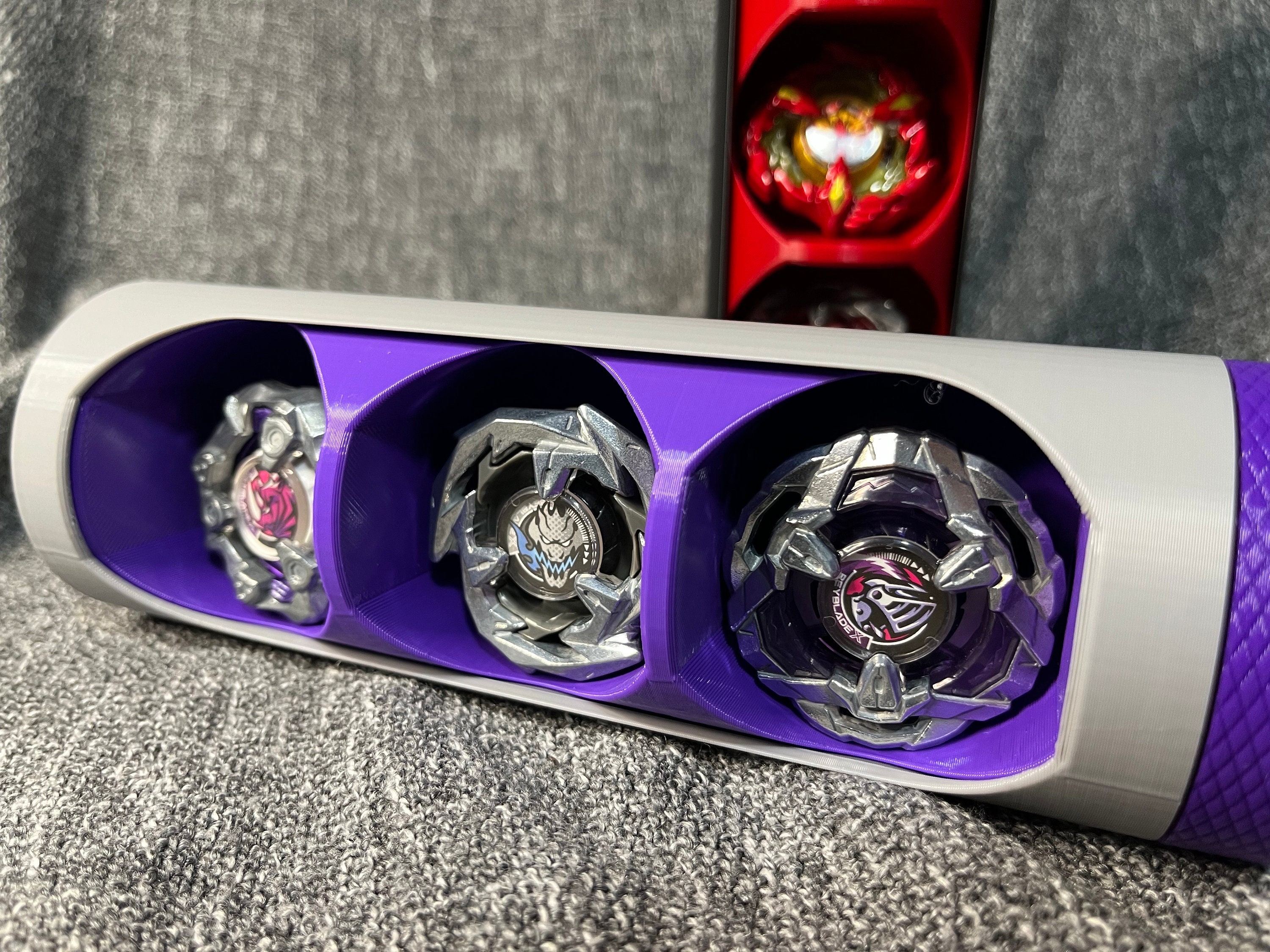 Beyblade X 3D Printed 3on3 'spinner' Deck Case Customized Build - Etsy ...