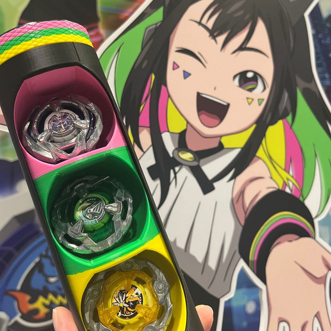 Beyblade X 3D Printed 3on3 'spinner' Deck Case Multi Nanairo Custom - Etsy