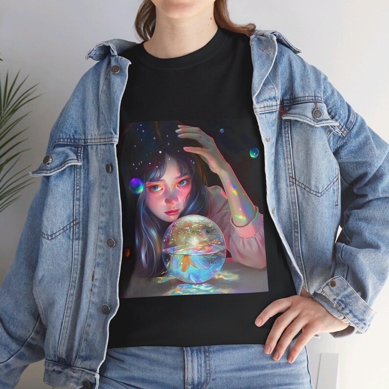 Multiverse Alternative Tee, Harajuku Shirt, Anime Girl Shirt, Space Tee ...