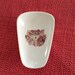 Ceramic Spoon Rest With a Wolves Scene 5 Long and 3 1/2 Inches Wide at ...