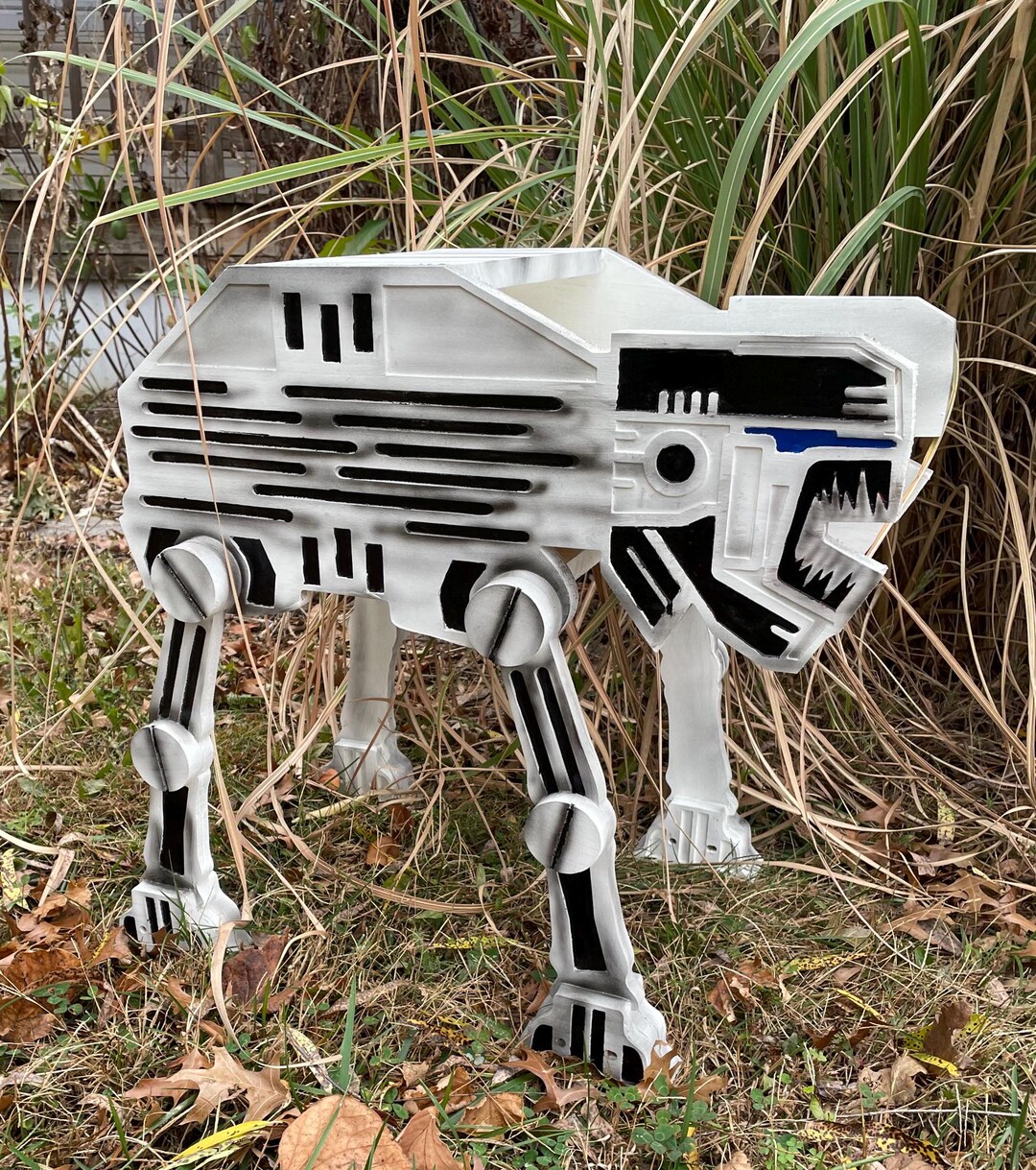 Star Wars Inspired Robot, ATAT End Table File CNC, Dxf, Aspire, Vetric ...
